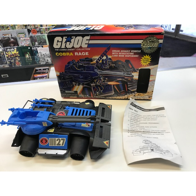 GI Joe 1997 Cobra Rage (Used, Complete) No Figure Sell is Final Sold in ...