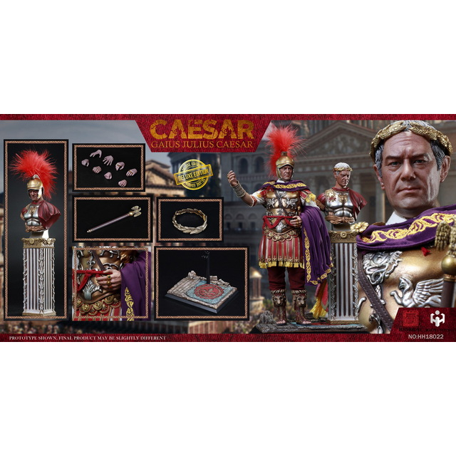 Imperial Army Julius Caesar Deluxe Version 1:6 Scale Figure HaoYutoys ...