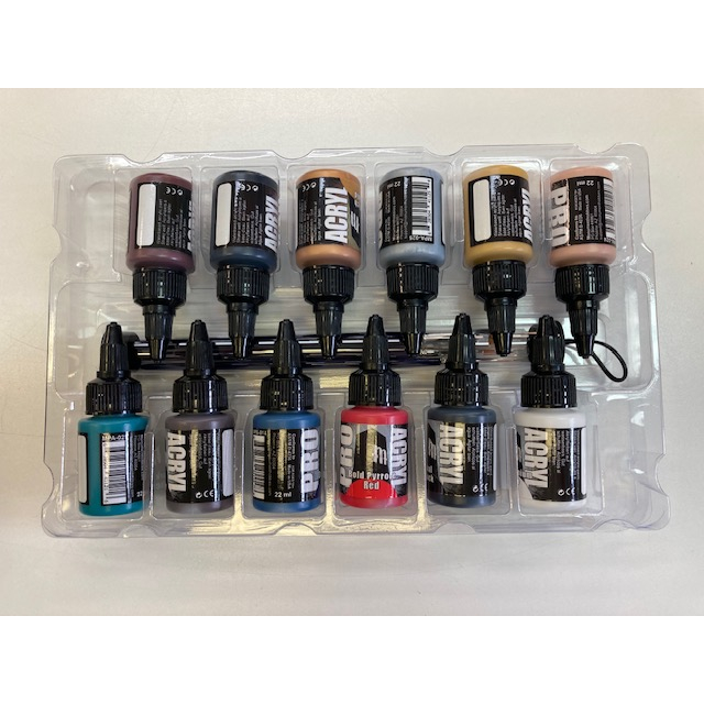 Pro Acryl Paint Set Starter Set Monument Hobbies