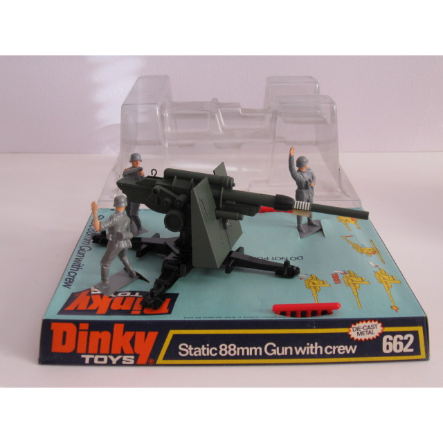 Dinky Toy (GB) Ref. 662 German 88 mm static gun