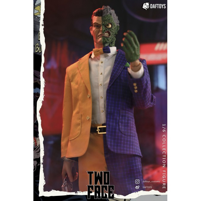 DC Two Face 1:6 Scale Figure Daftoys F006