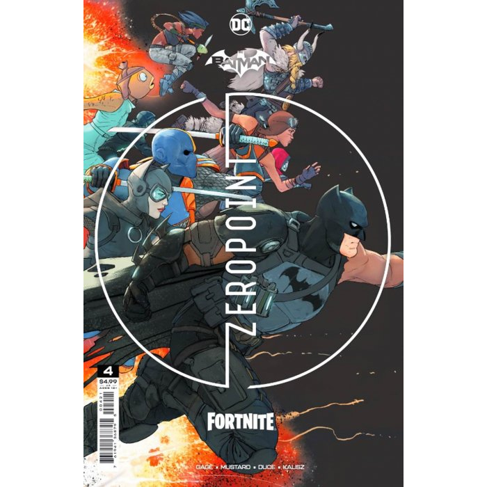 Batman Fortnite Zeropoint #4 Sealed 2nd Print DC Comics