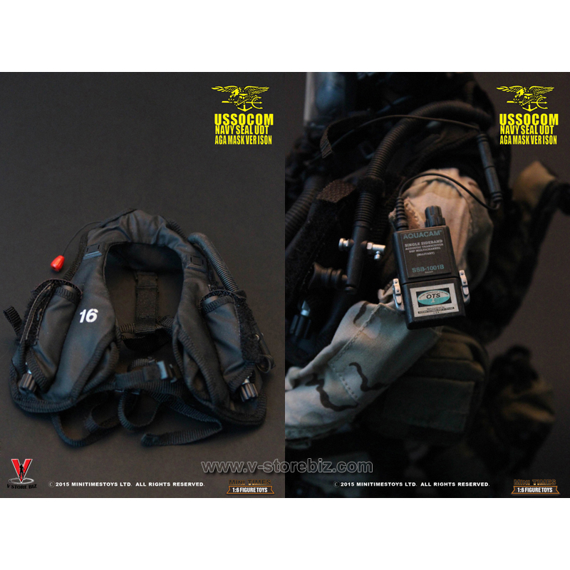 US Navy Seal UDT AGA Mask Version 1:6 scale figure Mini Times MT-M002
