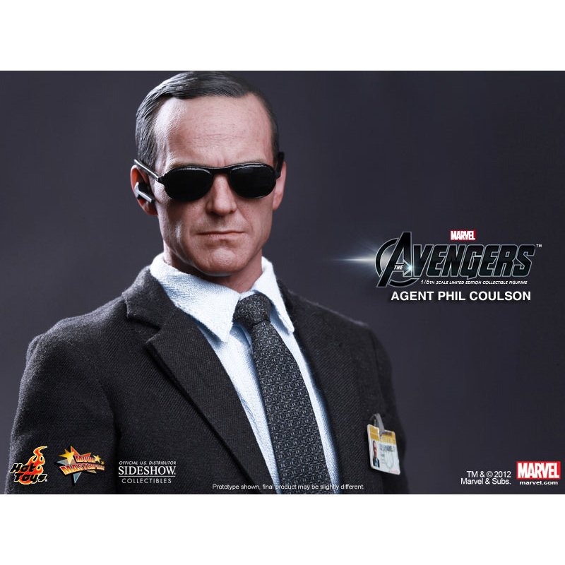 Marvel The Avengers Agent Phil Coulson 1:6 scale action figure Hot Toys ...