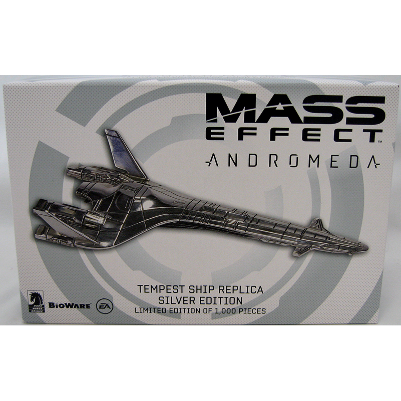 Mass Effect Andromeda Tempest Ship Replica Silver Edition 8-inch Dark Horse