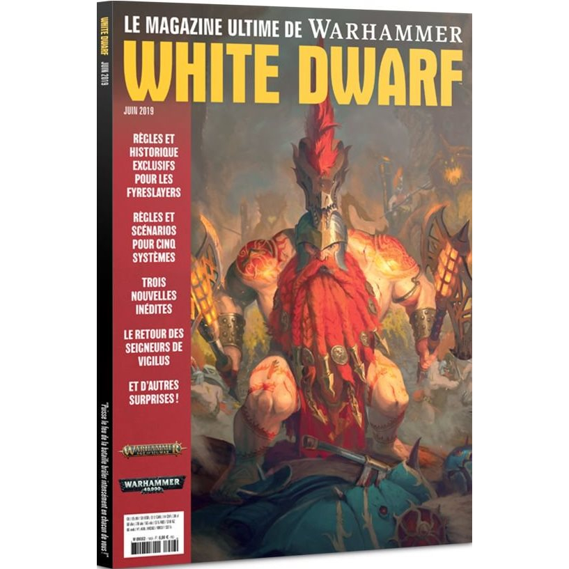 White Dwarf issue june 2019 from games Workshop