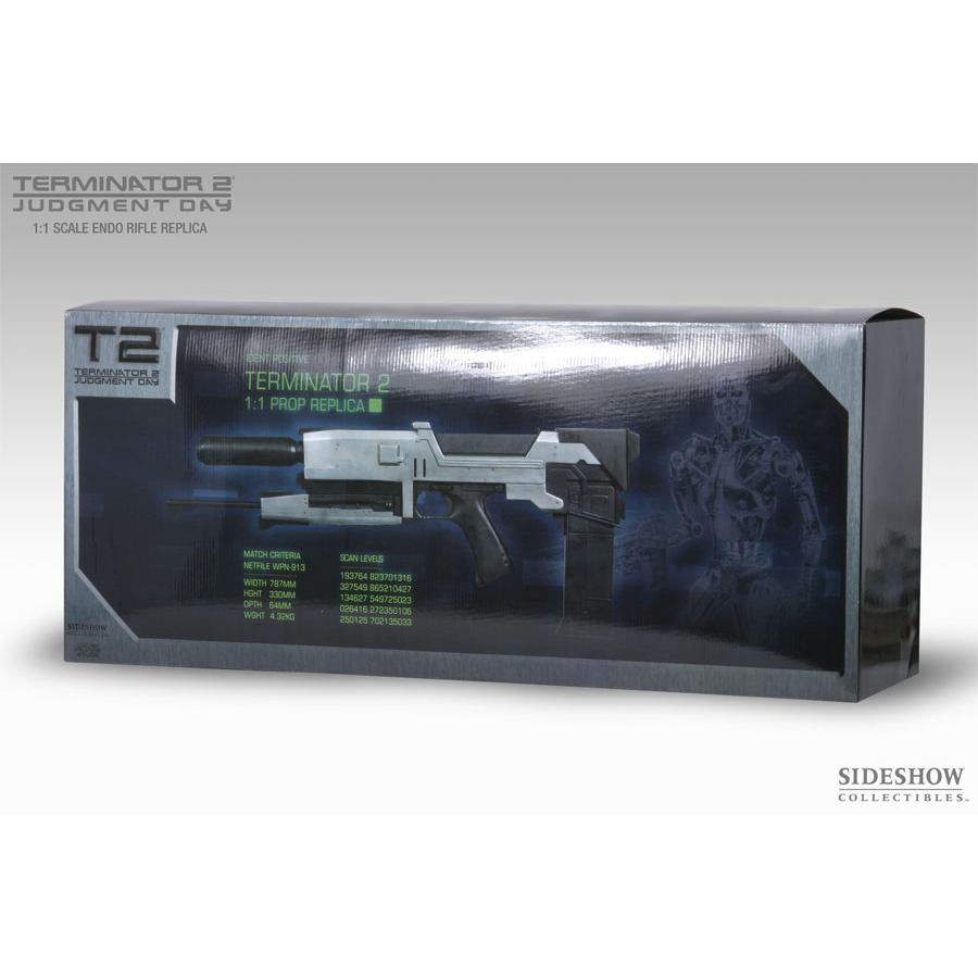 Terminator 2 40-Watt Phased Plasma Rifle Prop replica Sideshow ...