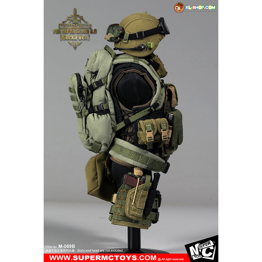 Russian Spetsnaz FSB Alfa Group 3_0 accessoires GORKA 1:6 Super MC Toys ...