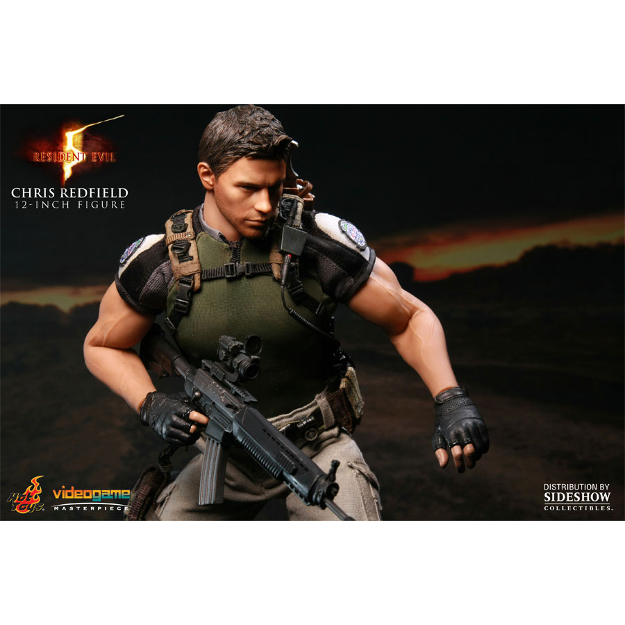 Resident Evil 5 Chris Redfield BSAA version12 in action figure Hot Toys ...