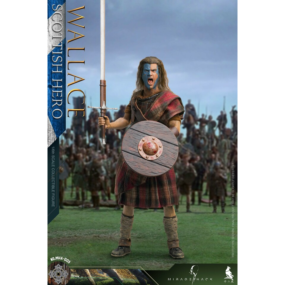 Scottish Hero Wallace 1:6 Scale Action Figure Mirage Hack & Twelve O ...